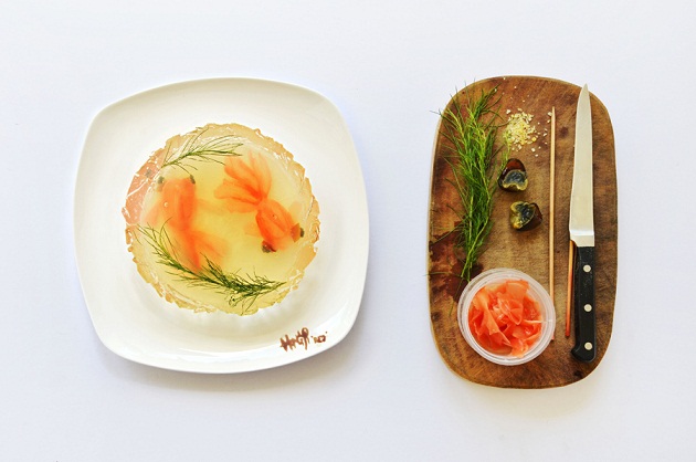 Impressive Food Art Ideas by Malaysian Artist Hong Yi - Life Chilli