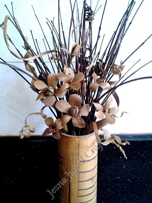 DIY Wood Flower Making Step By StepTutorial - Life Chilli