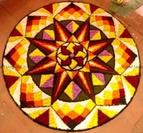 Onam Pookalam Designs And Themes For Competitions